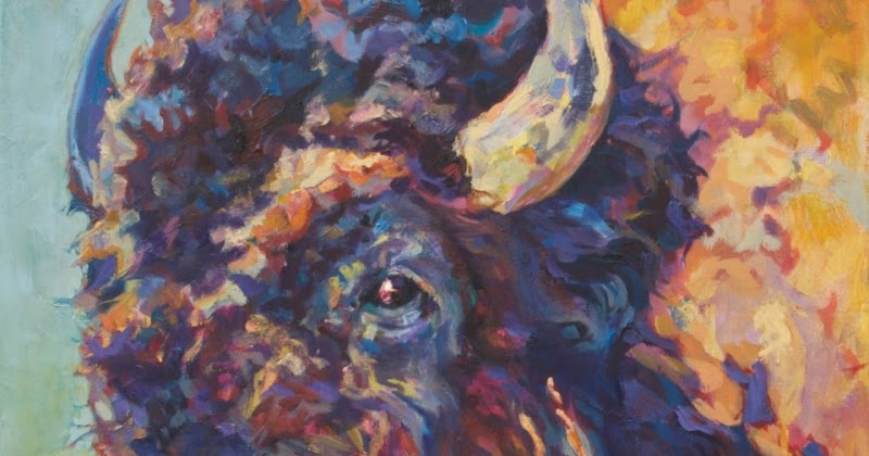 Colorful Contemporary Animal Art ,Wildlife Painting "ANAKIN " by ...