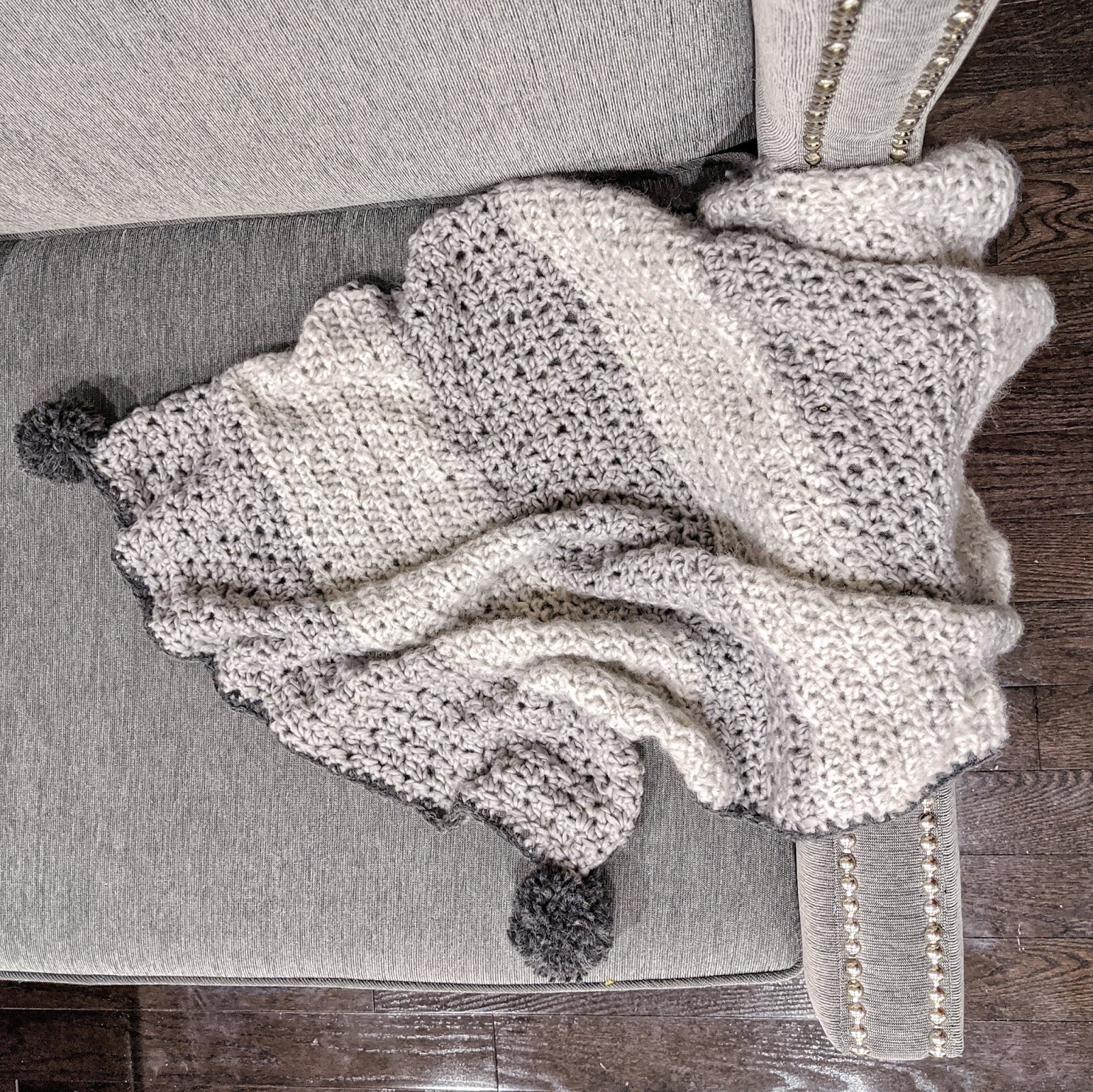 All the Greys Blanket | OTH Crochet Nook