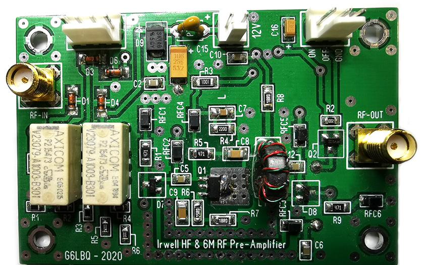 G6LBQ Ham Radio Blog For Homebrew Projects: A HF Receive RF Pre ...