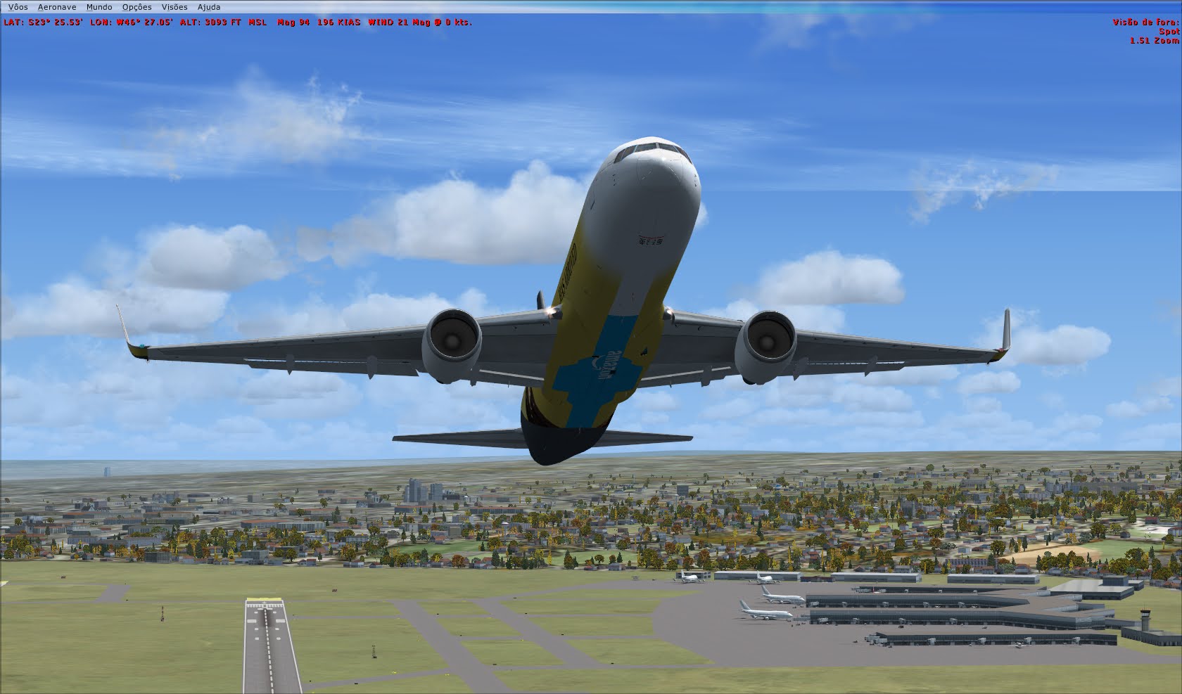 Aviação Arte: Boeing 767-300ERF Amazon Prime Air (Coming 2 America) SS