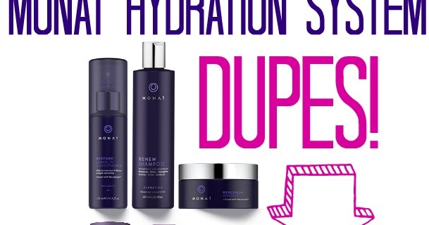 MONAT HYDRATION SYSTEM DUPES (OR THE BEST SULFATE FREE SHAMPOOS!)