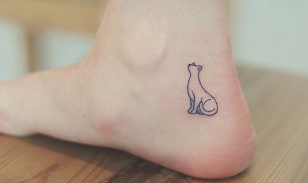 30 Tato Keren Gambar Kucing - Tattoo Magz