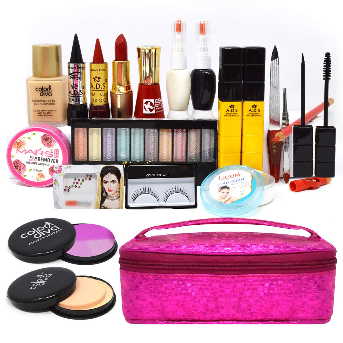 Home Salon Kit with Gift Pack Makeup Pouch - Richnowtech