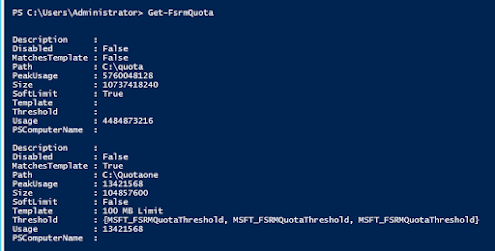 Tech Sol: Disk Quota Report in PowerShell
