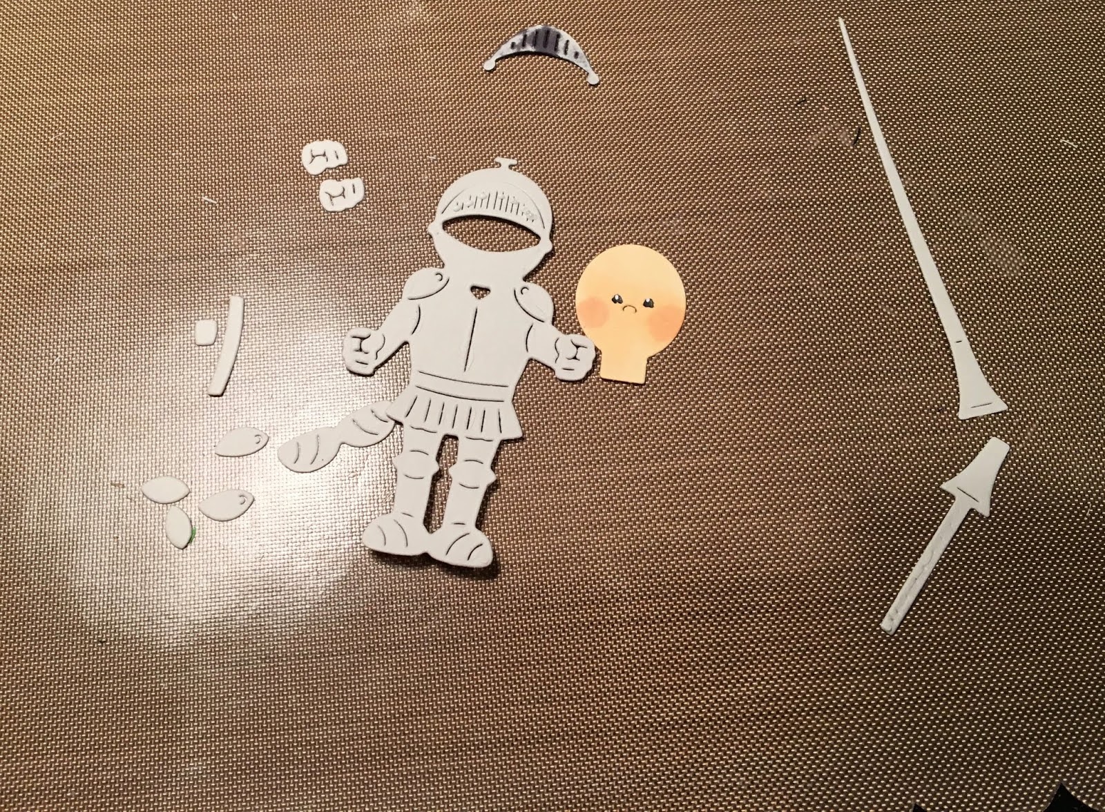 CottageBLOG: Knight on Guard Duty!