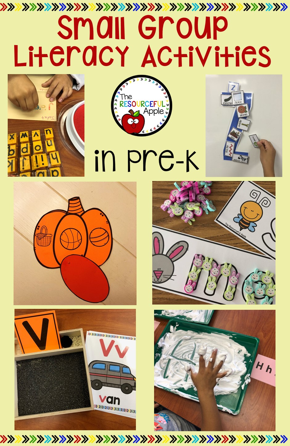 The Resourceful Apple: Small Group Literacy Activities in Pre-K