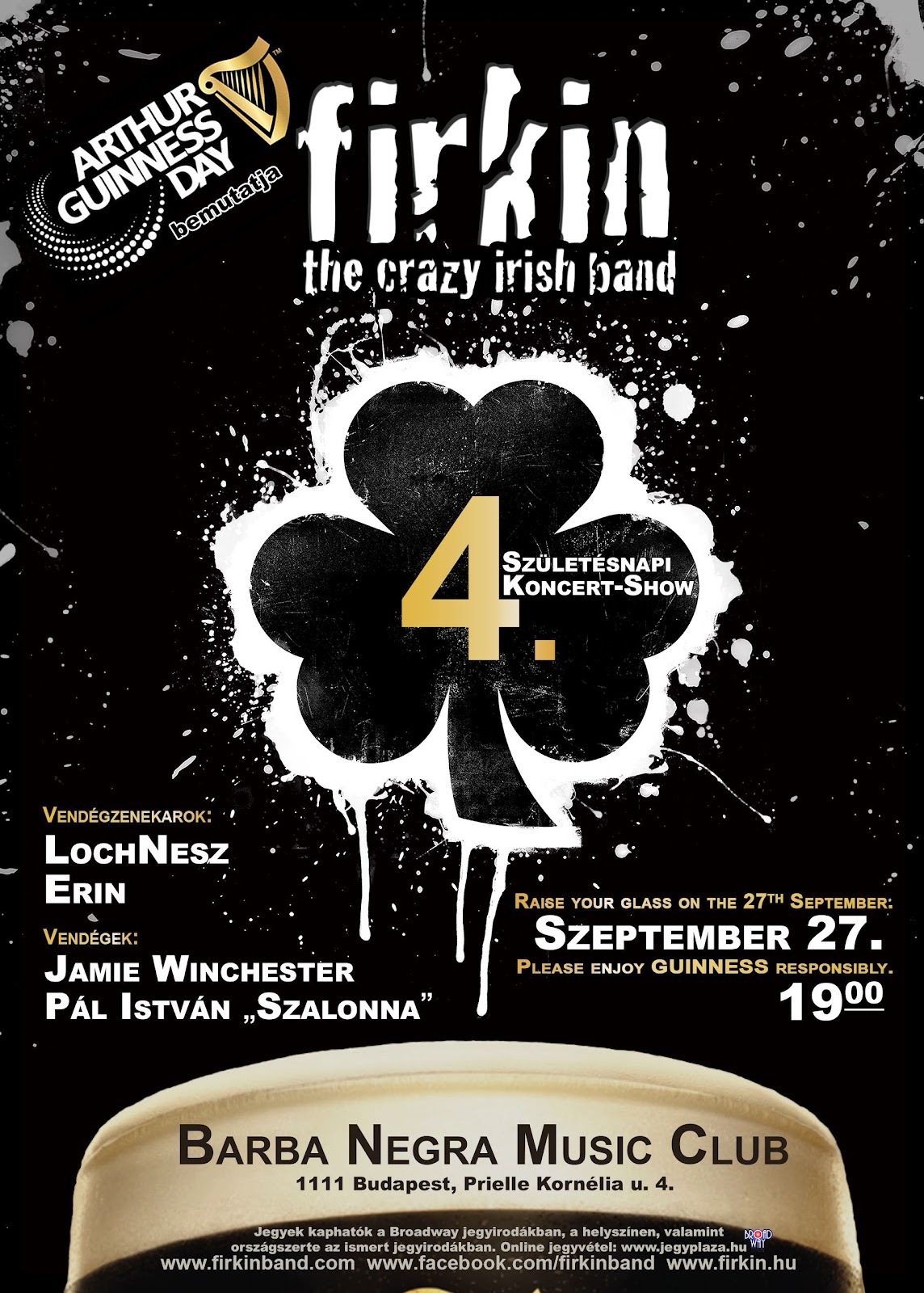 FIRKIN – 4th birthday concert-show ~ CELTIC FOLK PUNK AND MORE