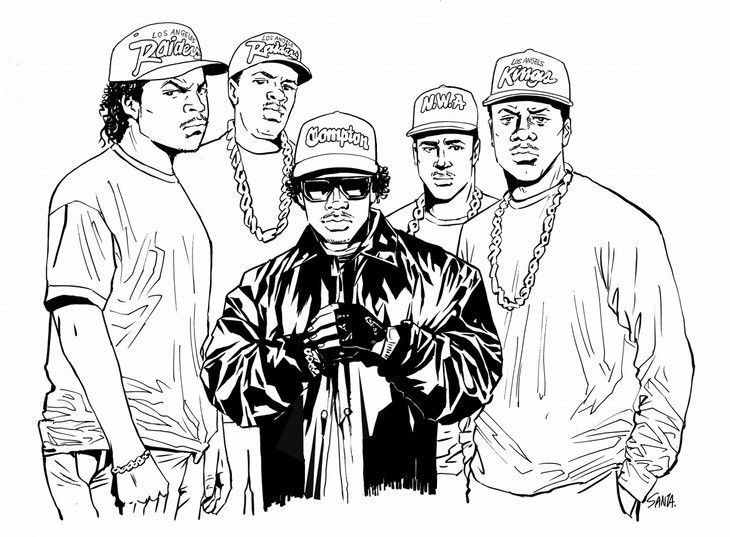 Hip-Hop Nostalgia: N.W.A. "Straight Outta Compton" (Press Kit, 1988-1989)