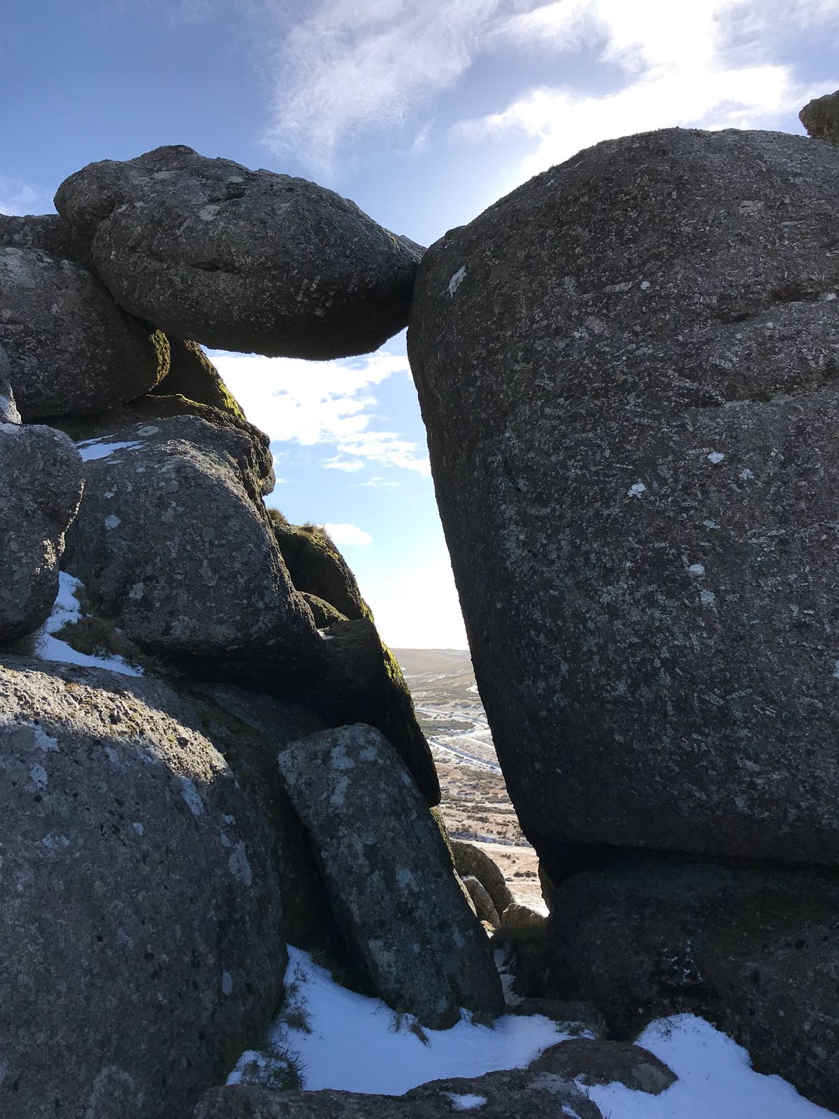 Max Piper - Tor Bagger: Dartmoor: Bonehill Down in the Snow