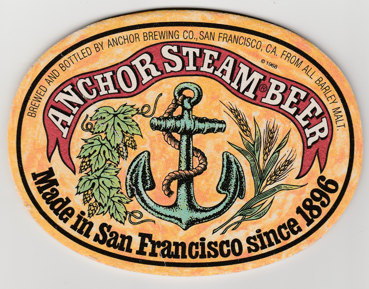 Le Bock Trotter: Anchor Steam - Collection de sous-bock et de divers ...