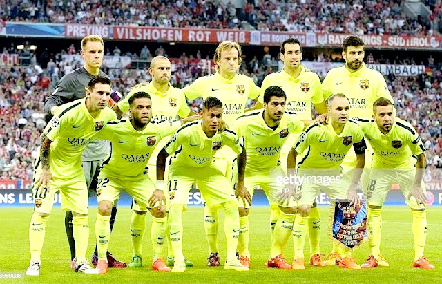 BARCELONA en la temporada 2014-15