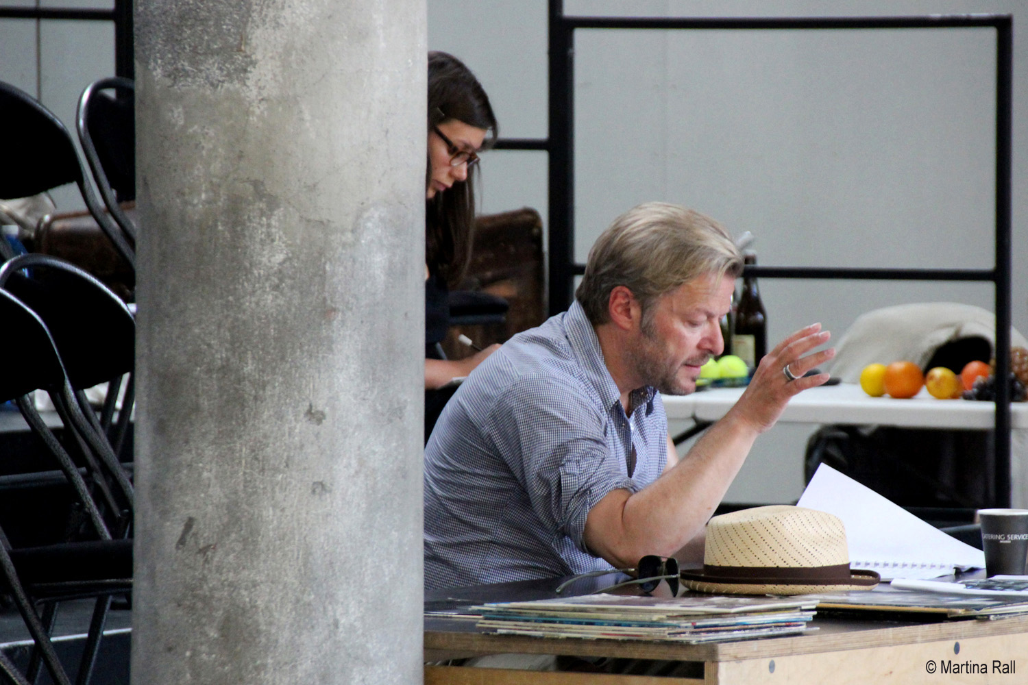 Artists in Action: Roland Koch bei Theaterproben in St. Gallen