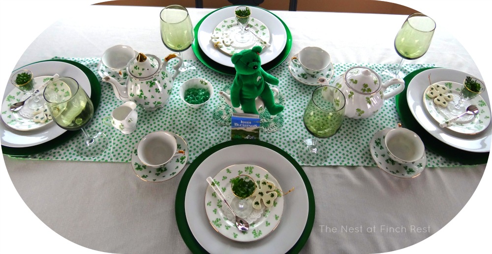 The Nest at Finch Rest: A Shamrock Afternoon Tea Luncheon