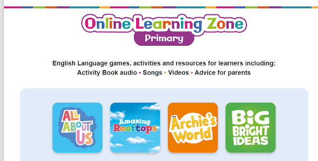 English blog for primary children