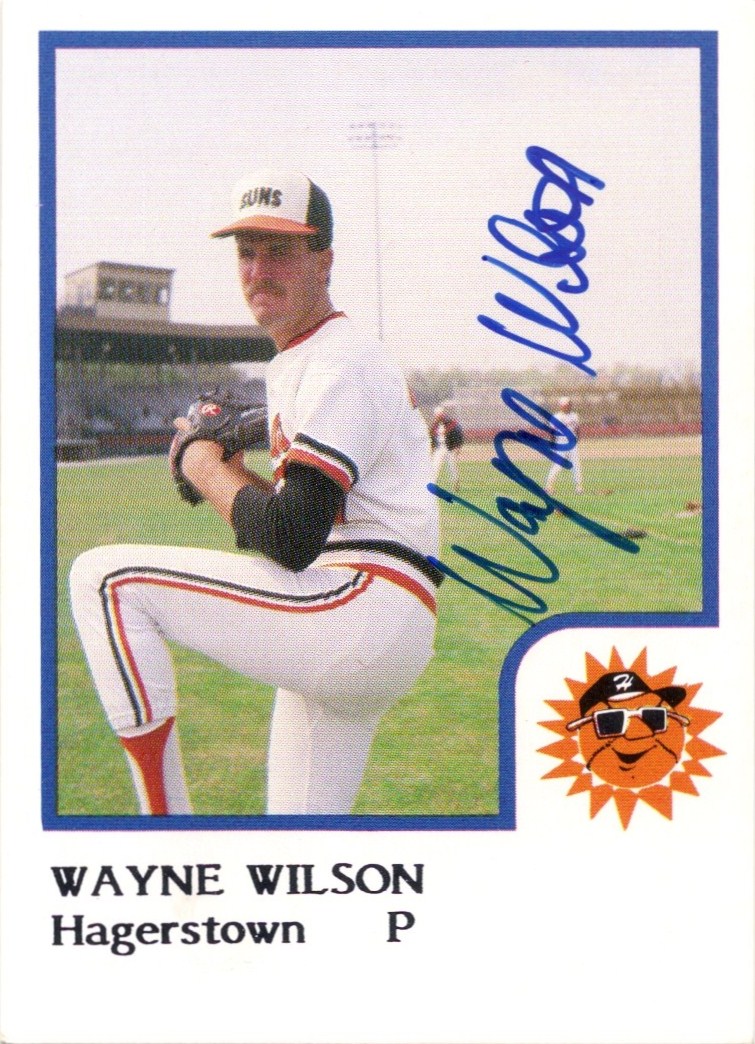 1986 PROCARDS PROJECT: WAYNE WILSON