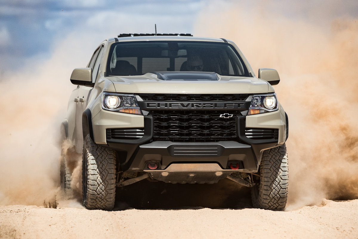 The 2021 Chevrolet Colorado's Front-End is Basically All Grille ...