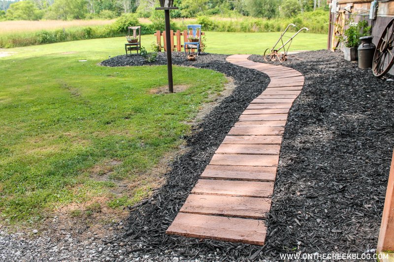 Rustic Wood Path