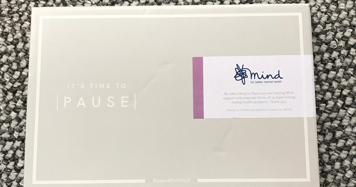 Pause Subscription Box by MIND (Review)