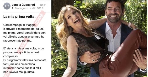 Beauty Star: Lorella Cuccarini, la lettera d'addio a La Vita in diretta e lo sfogo contro ...