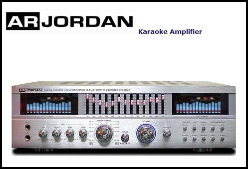 The 2nd Hand Shop: AR JORDAN Karaoke Amplifier [Brand New]