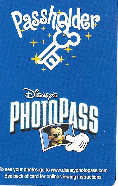 Passholder Disney Photopass Card