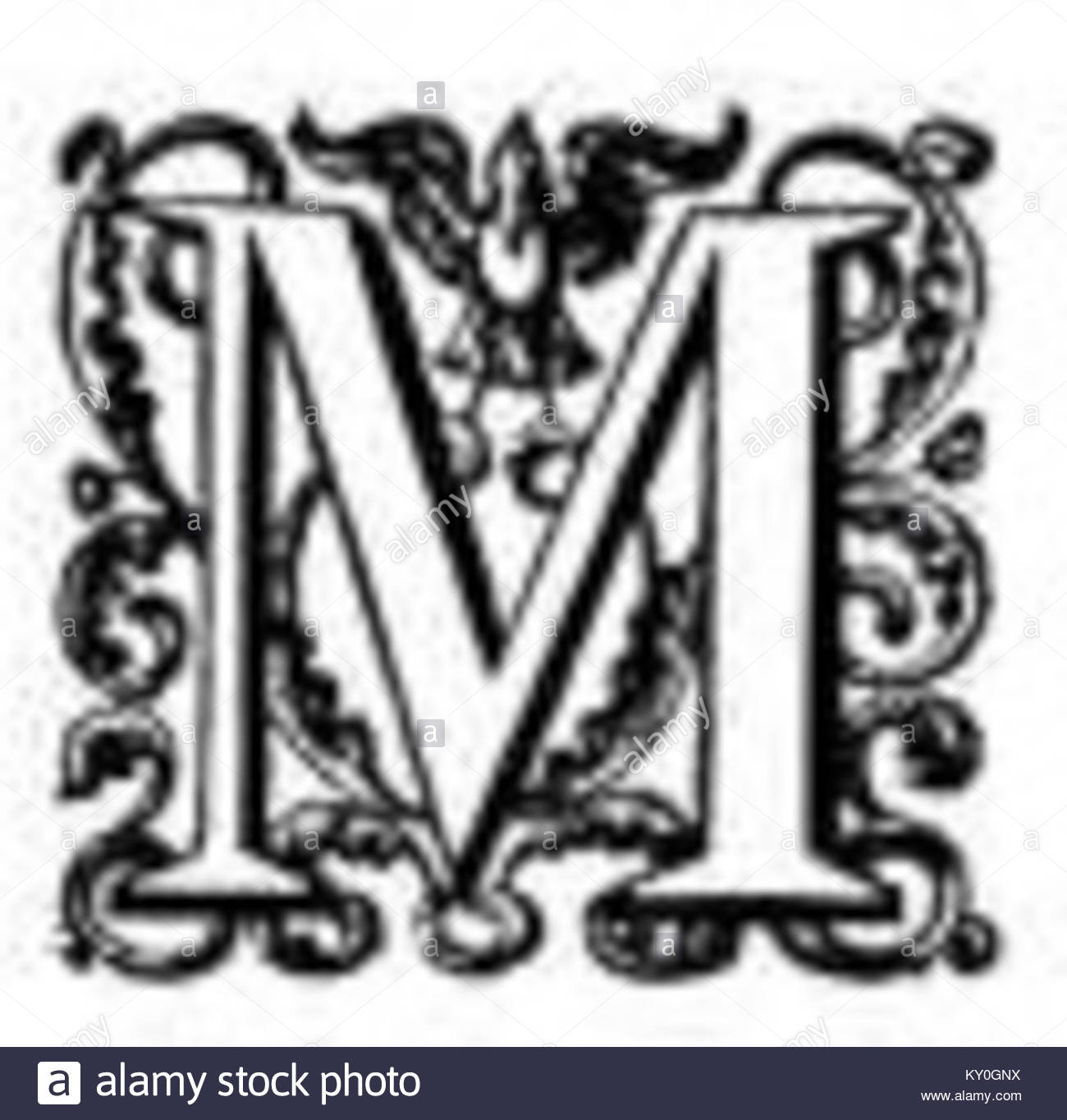 Cool Letter M Fonts - Birthday Letter