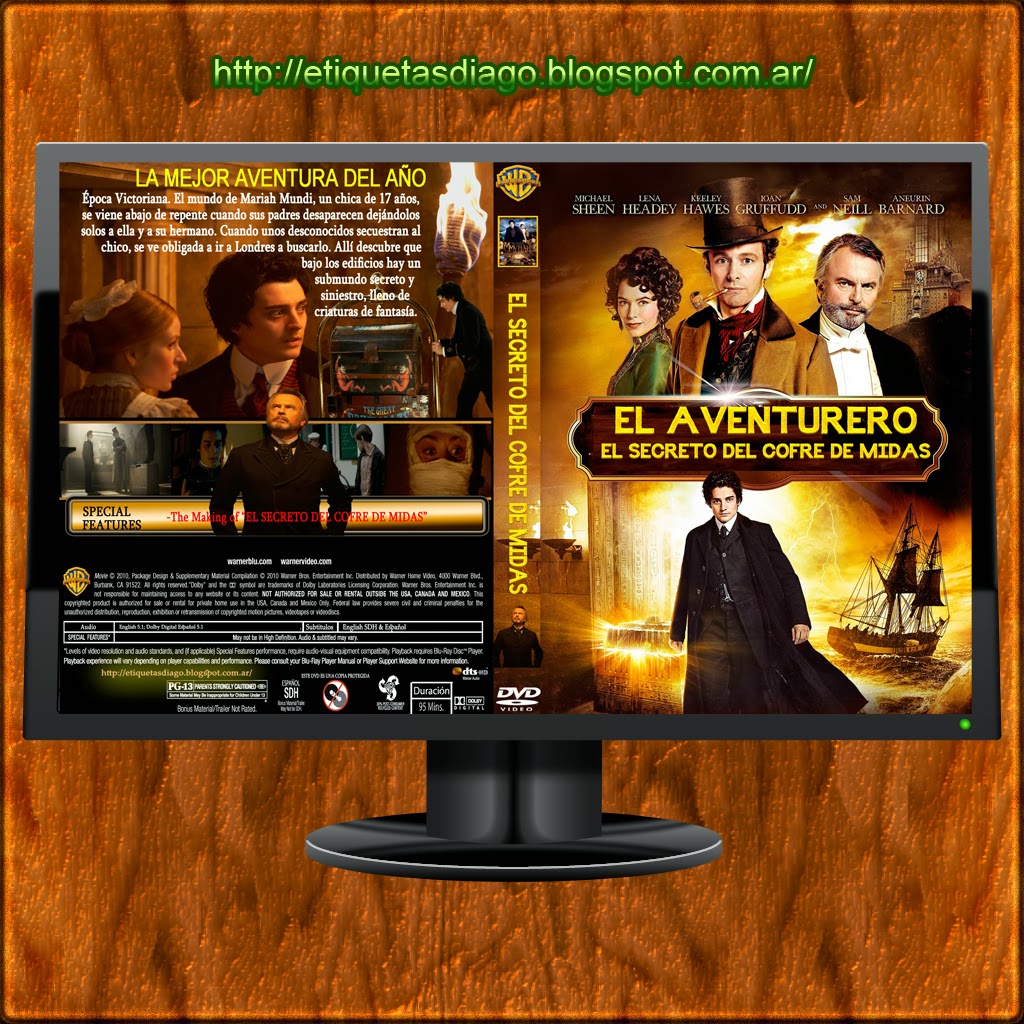 Cover Diago : Mariah Mundi and the Midas Box dvd - The Adventurer: The ...