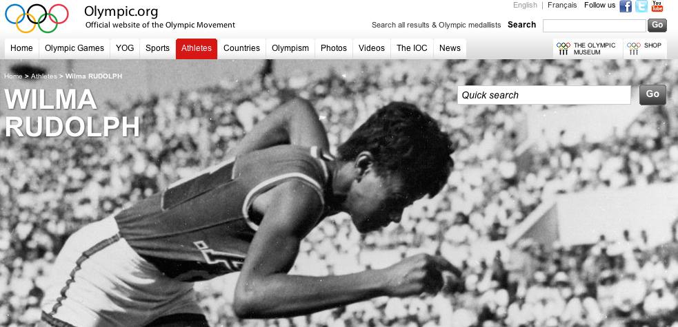 Great Kid Books: Wilma Rudolph: inspiring Olympic Champion (ages 6-12)