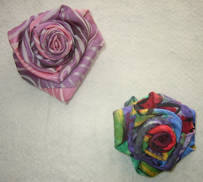Jackie's Art Quilts: 3D Flowers