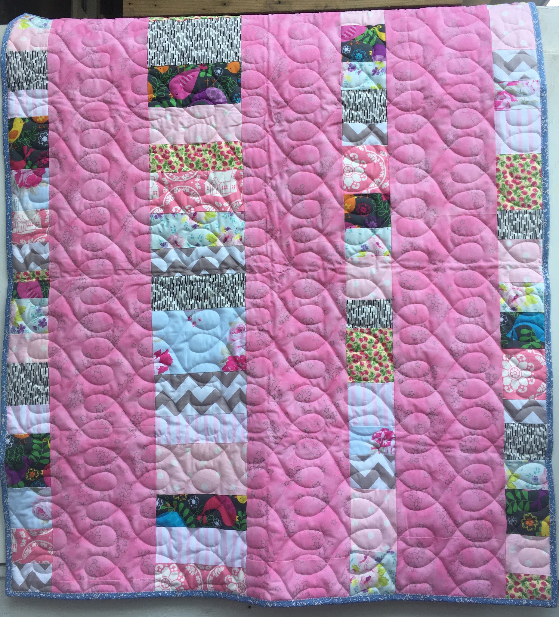 Show Me Sewing: Pink Baby Quilt for Charity