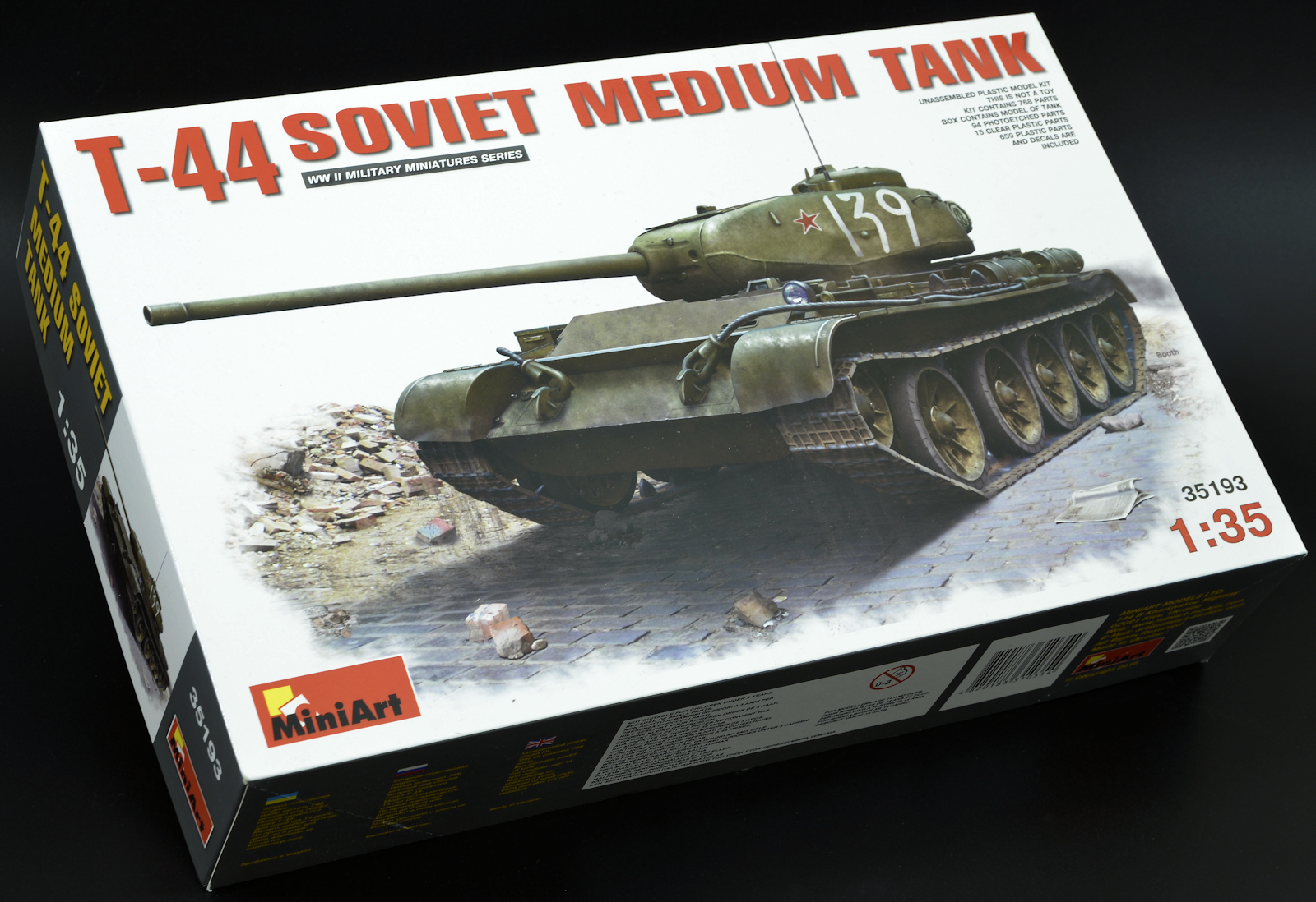 The Modelling News: Video review: MiniArt’s T-44 Soviet Medium Tank in ...