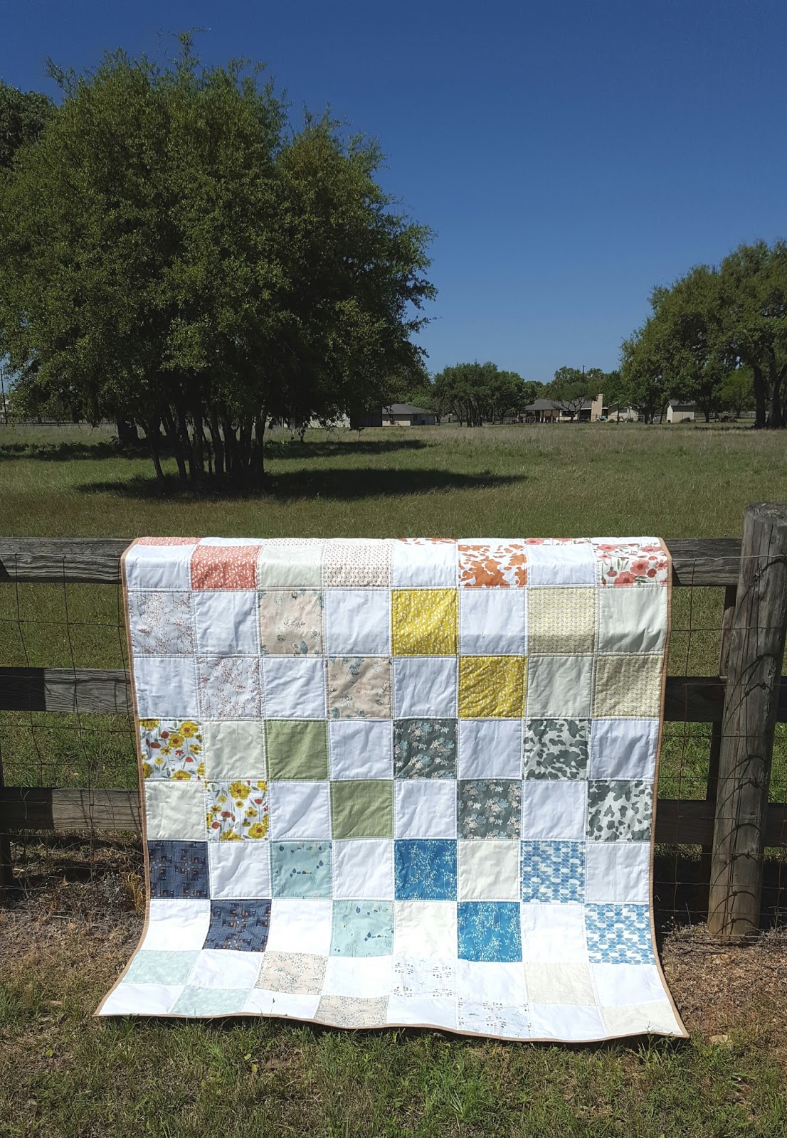 Fabric Mutt: Bountiful Four Patch Quilt