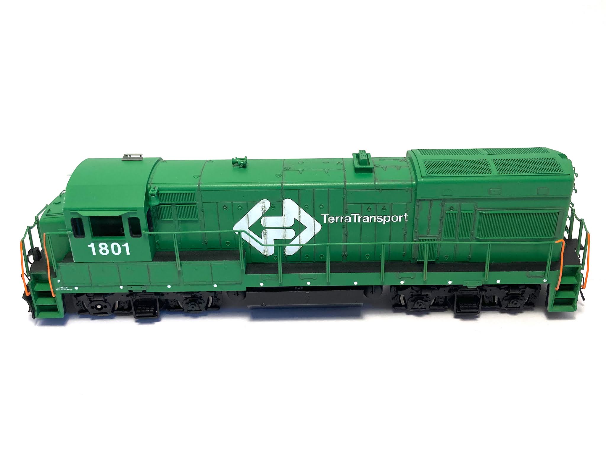 Terra Transport U18B: Little green loco...