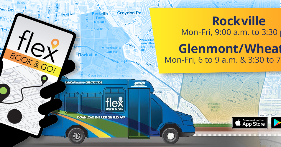 Montgomery County Updates: Dynamic Ride On Flex On-Demand Service ...