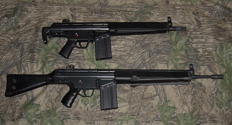 Weapons: G3A1 riffle 1