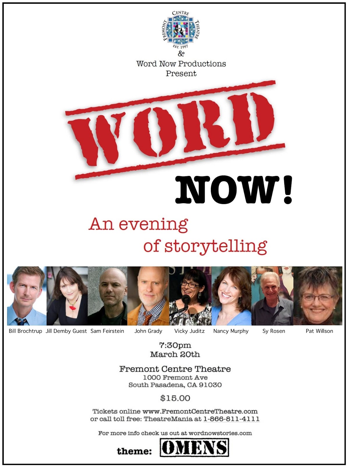 WORD NOW! Stories: Storytellers NOW!