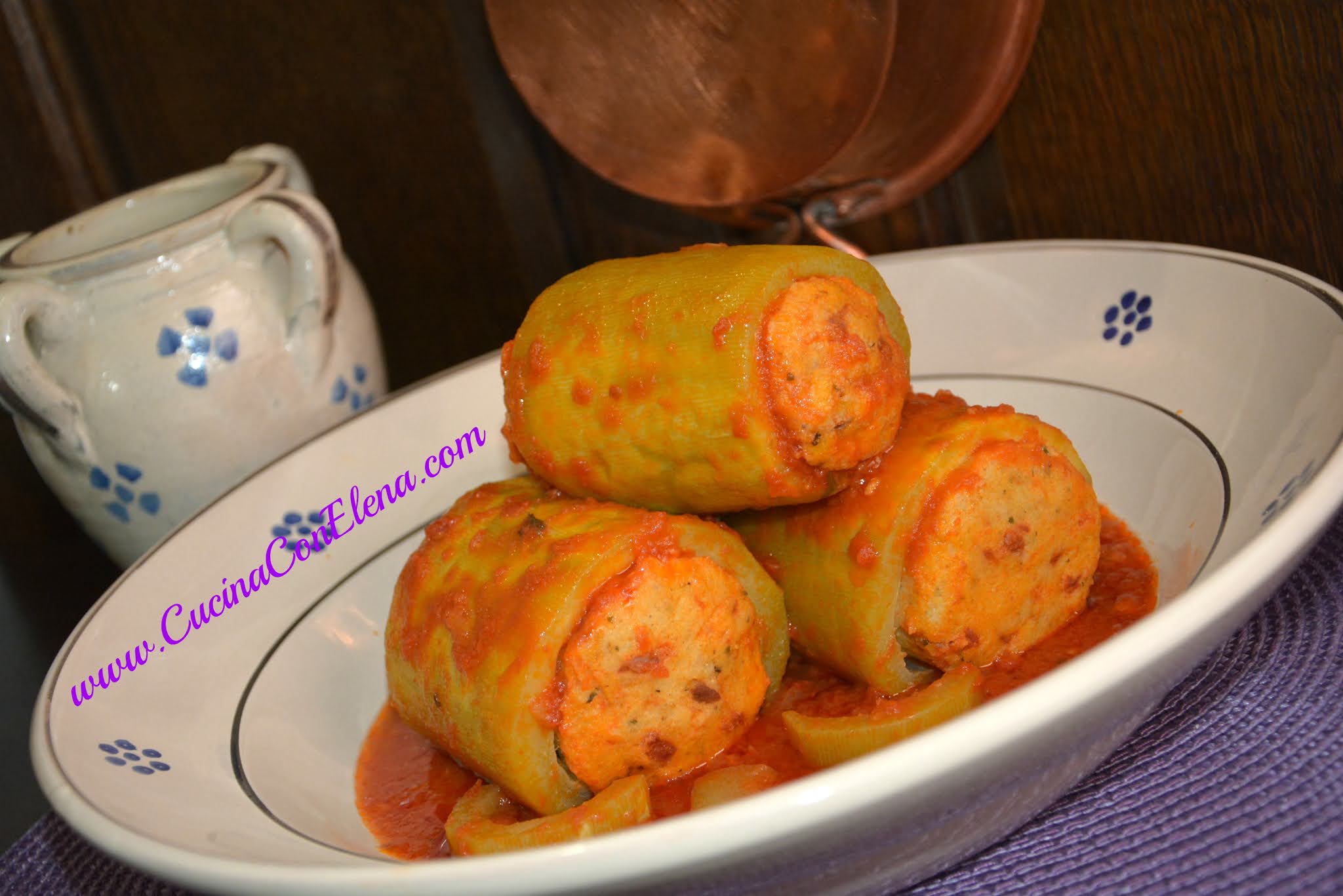 Cucina Con Elena!: Cucuzza Longa Chjinë (Zucca Lunga Ripiena)