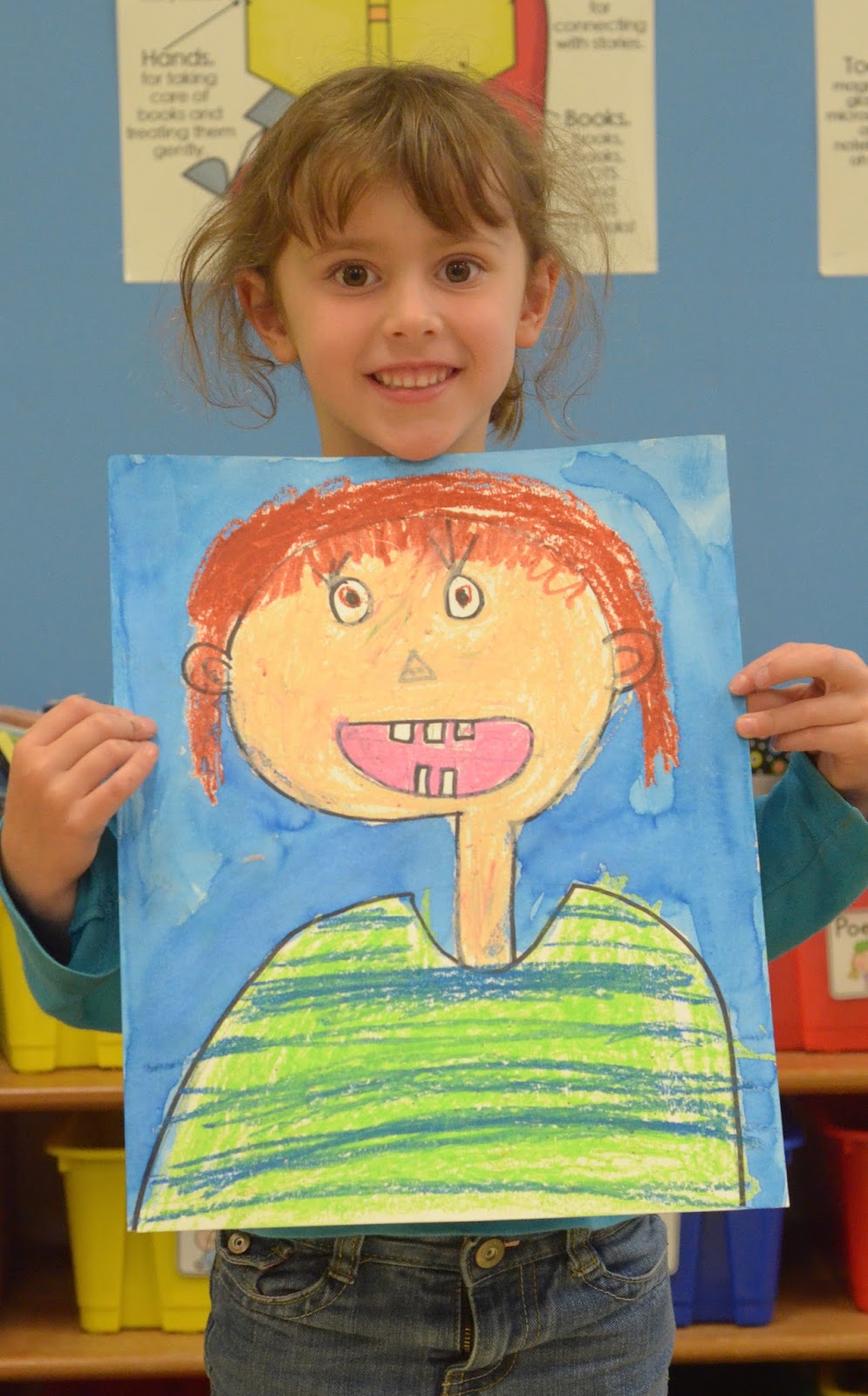A Place Called Kindergarten: our self-portraits...