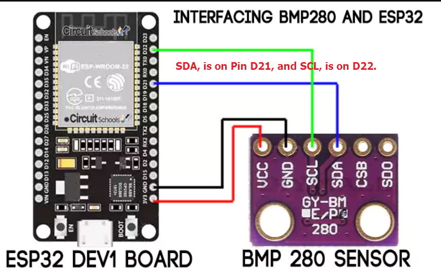 alex9ufo 聰明人求知心切: BMP280 with ESP32 on I2C