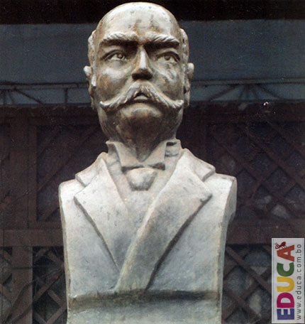 Pando: Busto de Don Antonio Vaca Diez