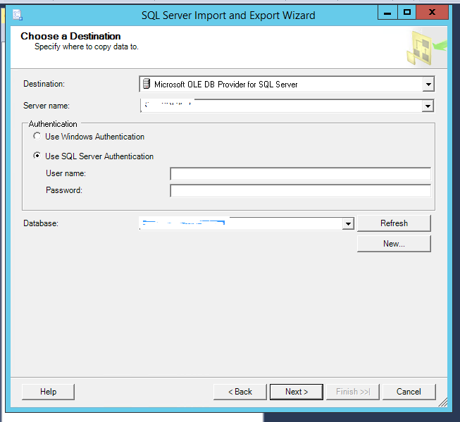 Import Excel File through SQL Server.