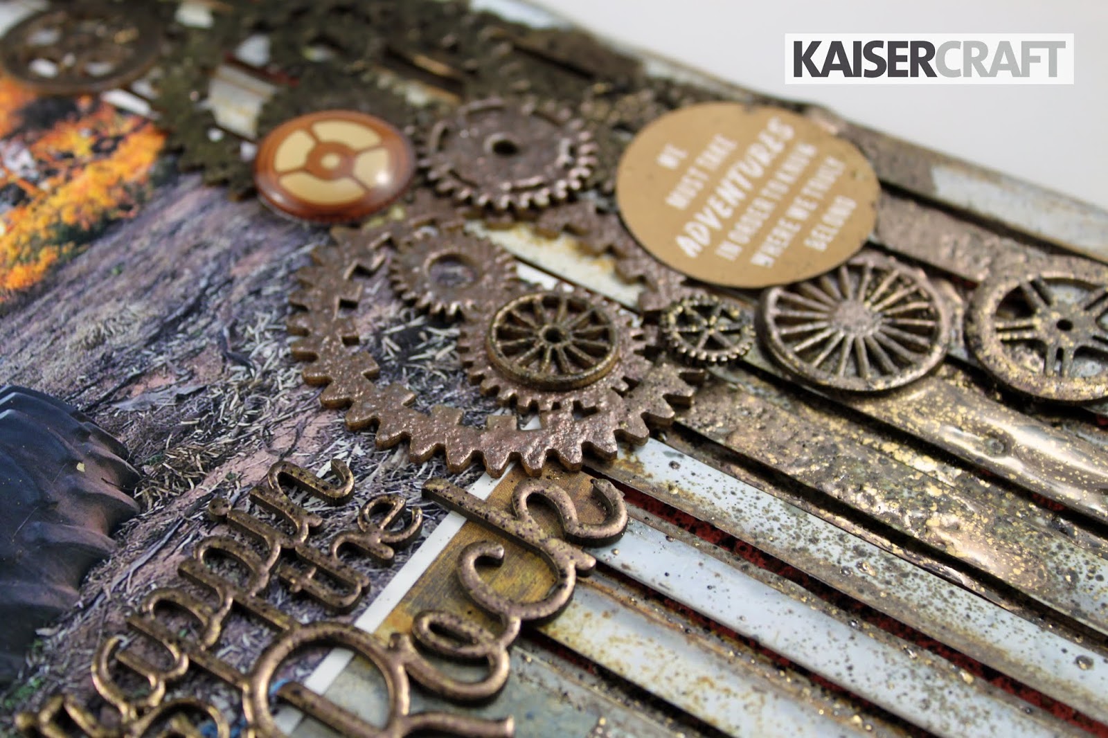 Just too Obsessed: Kaisercraft Challenge # 8