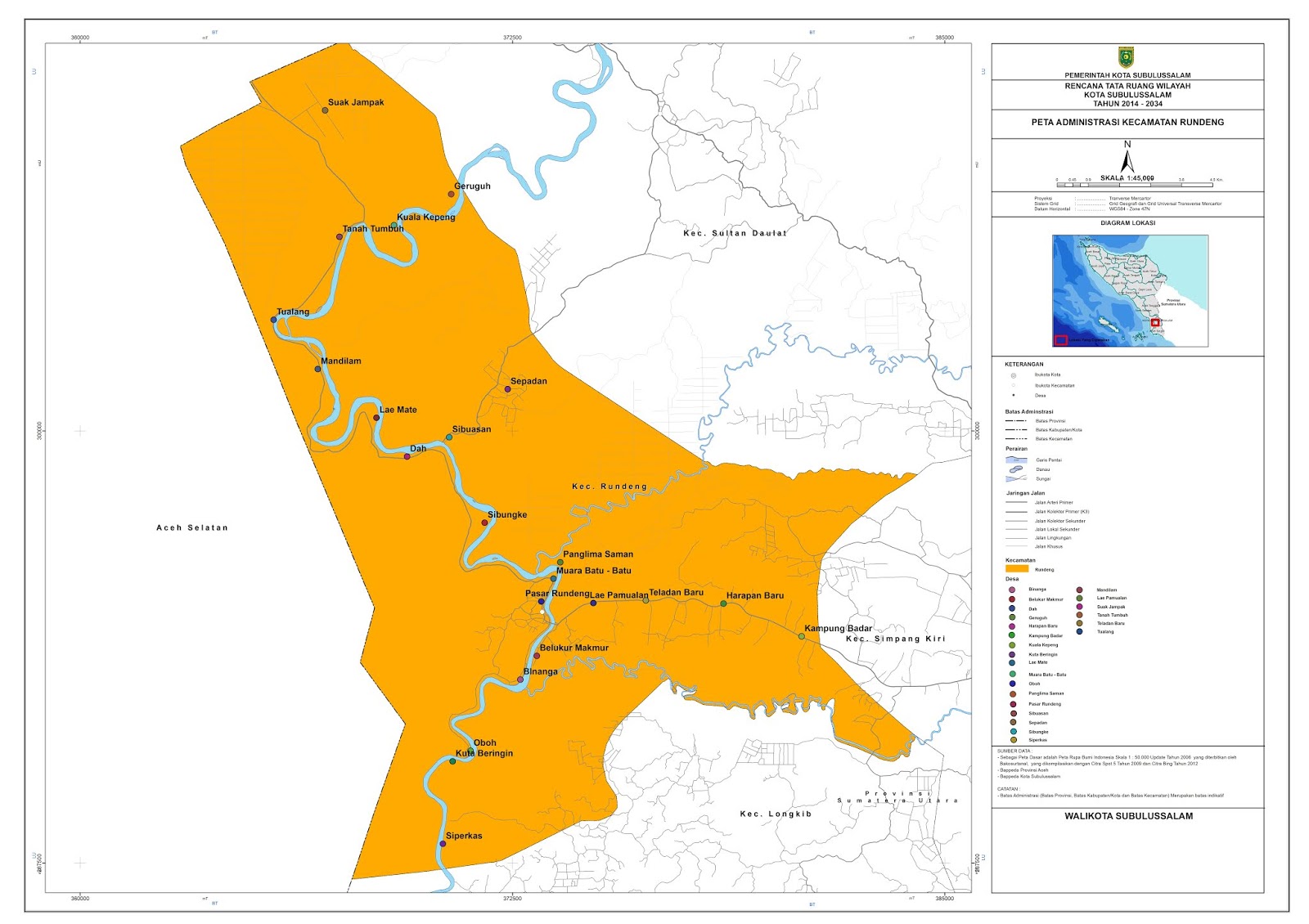 BADAN PERMUSYAWARATAN KAMPONG (BPK) KAMPONG MAKMUR JAYA: PETA ...