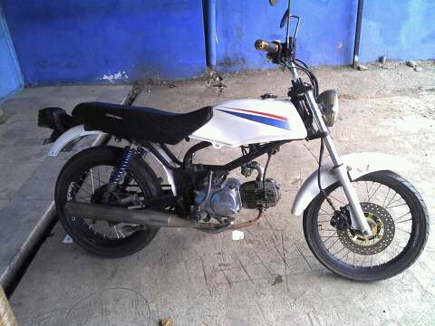 Modifikasi Honda Win Tampil Elegan