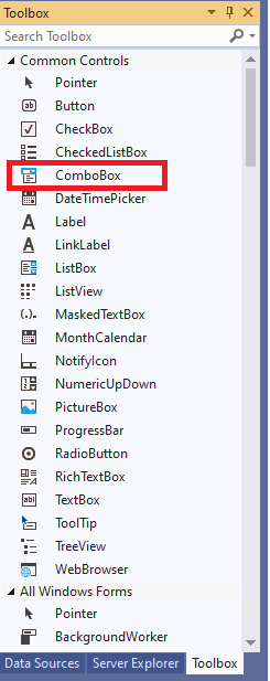 Cara menggunakan combobox pada VB.Net - Contoh Aplikasi