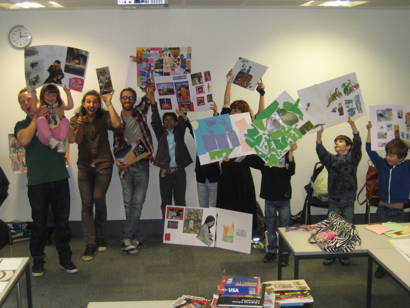 Volunteering at the Students' Union: Collage Art Workshop with Kingston ...