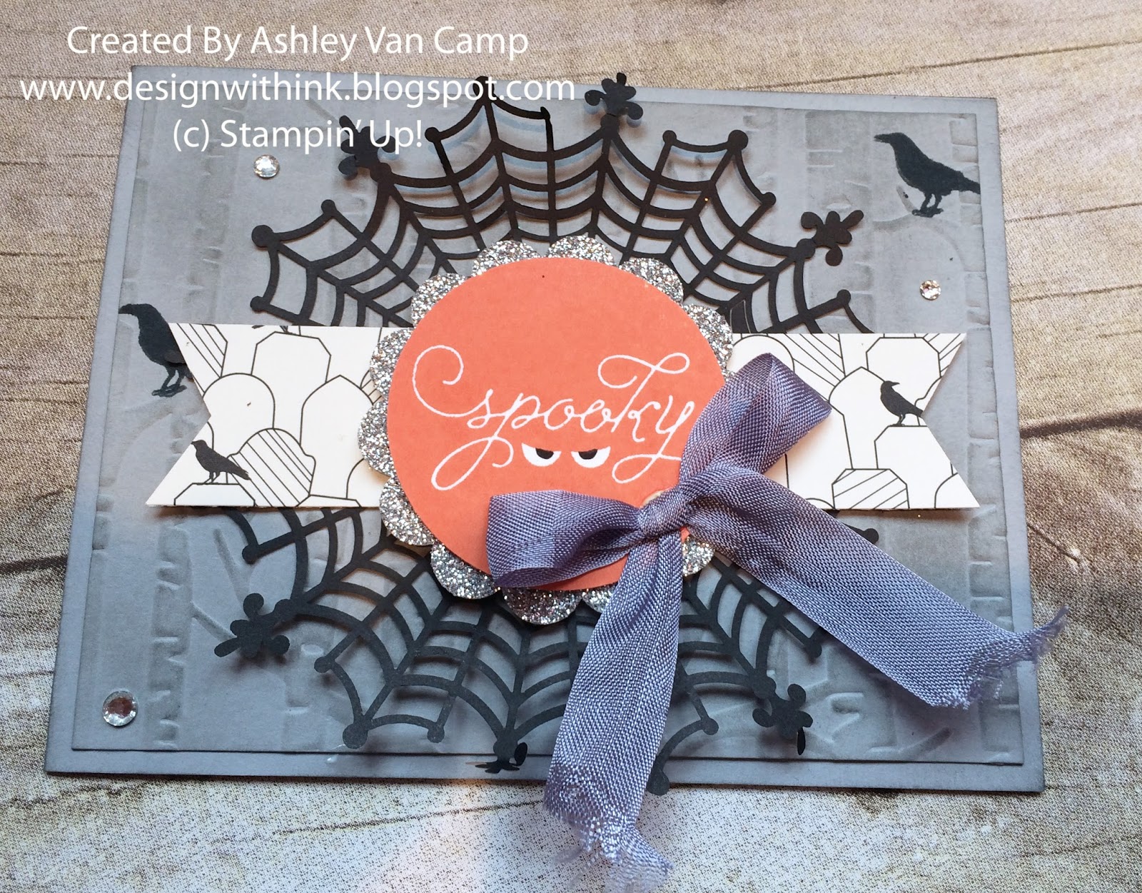 Design With Ink: September Club Night...Spooky Card!