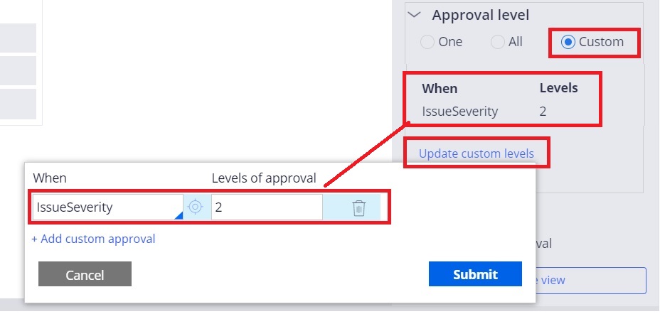 Cascading approval process in Pega | Pega Help | Case Management ...