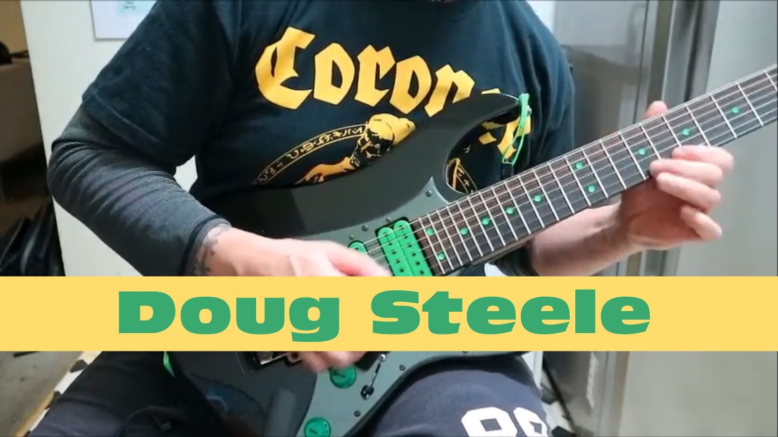 Doug Steele: Guitar improv over Em backing track - smoking soloing!