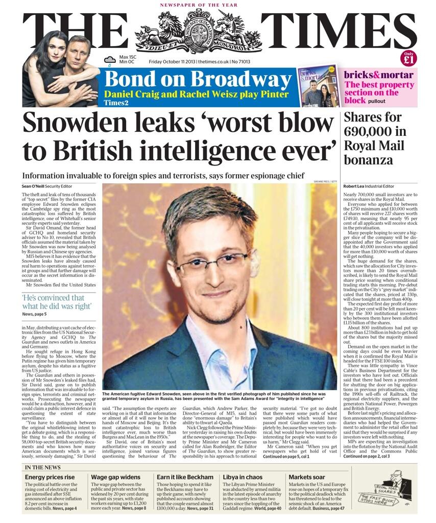 a-level media: Broadsheet